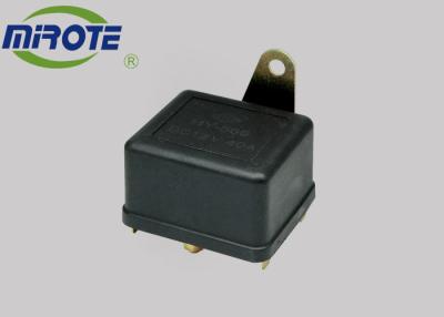 China Mini Automotive Light Relay 12V 30A Heavy Duty Black Cover Universal for sale