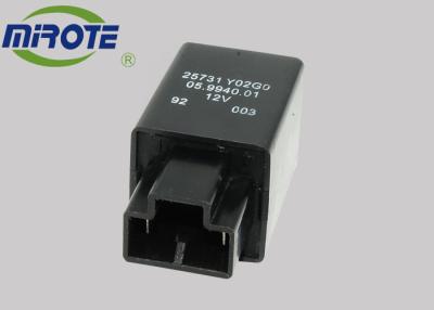 China 12V 24V 3 Pin Automotive Electronic Turn Signal Flasher Relay 25W Black 25730-50A01 for sale