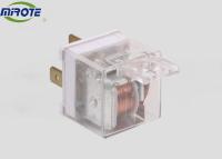 China 40 Amp 5 Pin Relay 12V SPDT Transparent Cover Hella Style with Spring Silver Contact for sale