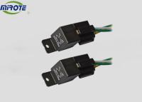 China 40 Amp Automotive Relay Socket 12V 24V with Harness and Metal Backrest for sale
