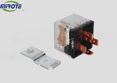 China 4 Pin 12V 40A SPDT Automotive Relay with LED Light Transparent 2 Contacts for sale