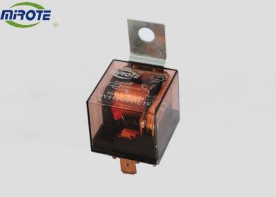 China 80 Amp 12V Waterproof Automotive Relay 5 Pin Transparent Coffee High Capacity for sale