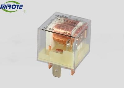 China 12V 40A Waterproof Relay 4 Pin Transparent with White Baseboard for sale