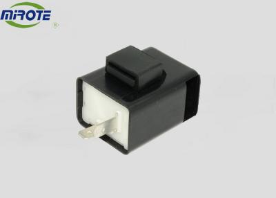 China Motorcycle 2 Prong LED Flasher with Buzzer 12V Waterproof Turn Signal Flasher 3.5cm for sale