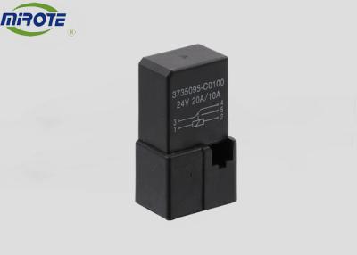 China 4 Blade 20A 24V Automotive Relay Black Plastic Cover for DongFeng Car 3735095-C0100 for sale
