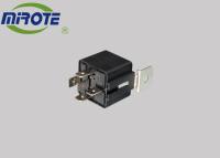 China Non Waterproof 5 Prong Universal 24V Relay with Black Cover Braided Wire 40A for sale