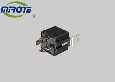 China Non Waterproof 5 Prong Universal 24V Relay with Black Cover Braided Wire 40A for sale