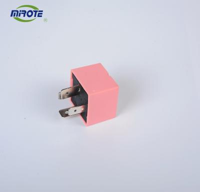 China 80A 12V 24V 4 Pin High Power Automotive Relay with Metal Plate for Heavy Duty Applications for sale