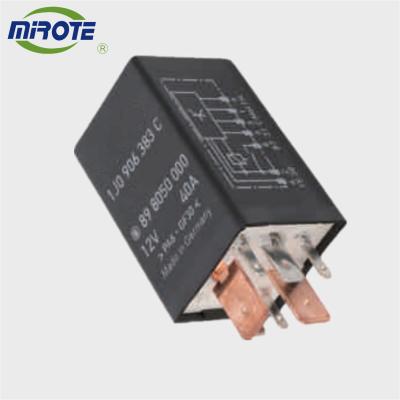 China 1J0 906 383C 191 911 261C Automotive Flasher Relay 24V Universal Headlight Relay 40A 60A for sale