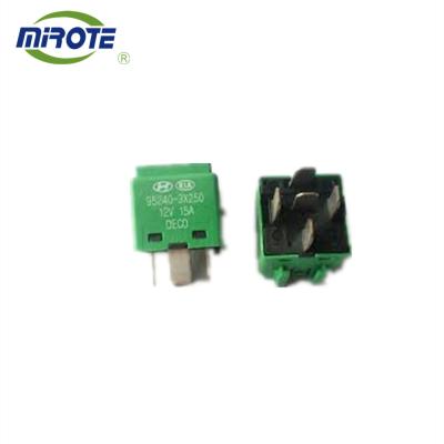 China Kia Hyundai 5 Pin Relay 12V 24V 95240-3X250G Multipurpose Green Auto Relay for sale