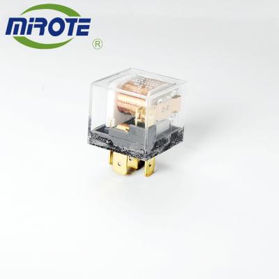 China Transparent 30A 40A Peugeot Horn Automotive Power Relay 12V DC SPDT for sale