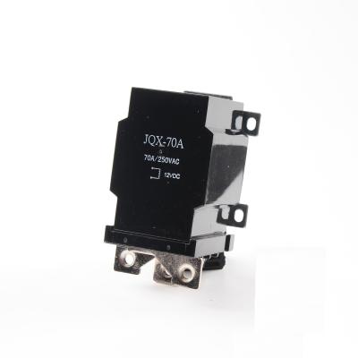 China JQX-70A 70A 12V Coil SPDT Power Relay for Automotive and Industrial Use for sale