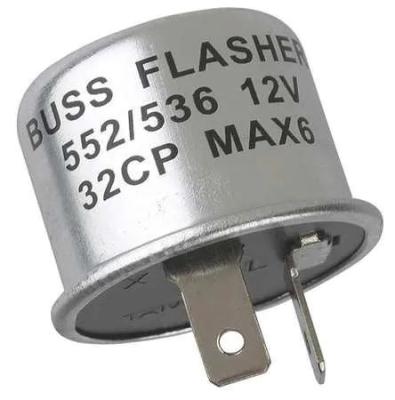 China 12V 536 Hazard Warning Electronic LED Turn Signal Relay 3 Terminals Aluminum Housing for sale