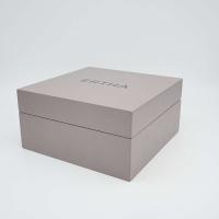 China Minimalist Custom Watch Boxes 10X10X8cm Wrist Watch Boxes Shockproof for sale