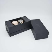 China Water Resistant Watch Packaging Boxes Stackable Satin Lined Presentation Box Customized for sale