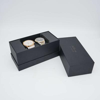 China Water Resistant Watch Packaging Boxes Stackable Satin Lined Presentation Box Customized for sale