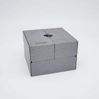 China Gray Watch Packaging Boxes Single Compartment Gift Presentation Boxes Stackable for sale