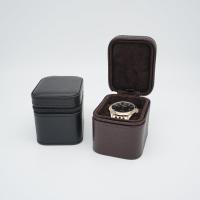 China Ribbon Closuretype Watch Packaging Boxes Single Watch Capacity Retail Display Sophisticated Packaging for Watch Retailers for sale