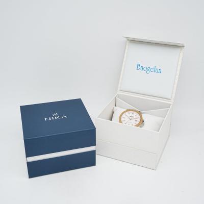 China Low To Depending On Material And Customization Watch Packaging Boxes Leather Stylish Durable Customizable Packaging Solutions For Watches for sale