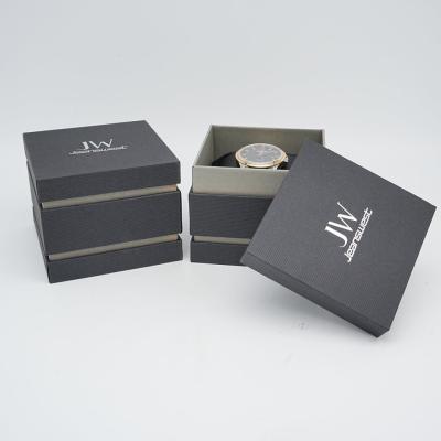 China Glossy Brown Watch Packaging Boxes Stylish Protective Packaging Perfect for Luxury Watches and Gift Presentation Needs for sale