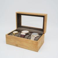 China Water Resistant Watch Packaging Boxes Containing Velvet Interior Material Pricing Depends On Material And Customization for sale