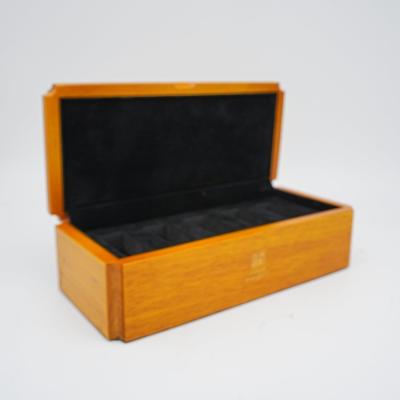 China Debossing Wooden Perfume Boxes Water Resistant Custom Perfume Packaging Modern for sale