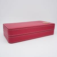 China Magnetic Custom Printed Perfume Boxes Lightweight Cologne Gift Box Red for sale