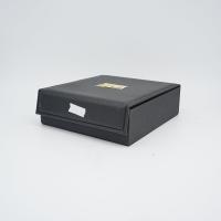 China Black Perfume Packaging Box OEM / ODM Perfume Bottle Box Packaging for sale