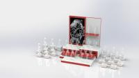 China 10X7X5 Inches Watch Display Stand Matte Jewelry Display Stands Stylish 0.5 Kg for sale
