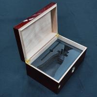 China Matte Wine Packaging Box OEM Wine Bottle Display Box Stackable for sale
