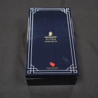 China Customized Wine Packaging Box Stackable Wine Display Box Blue for sale