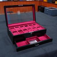 China Satin Lining Watch Packaging Boxes Designed Using Thick Paperboard Providing Durable and Sophisticated Packaging Solution for sale