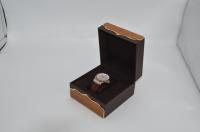 China Wood Round Watch Packaging Boxes Customizable Elegant Design Durable Materials Ideal for Retail Display and Gift Presentation for sale