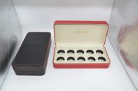 China Airtight Tea Box Organizer Black / Red Personalised Tea Boxes for sale