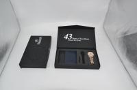 China Lid Closuretype Watch Packaging Boxes Shock Absorbent Protectionlevel Black Color Durable and Stylish Packaging Solution for sale