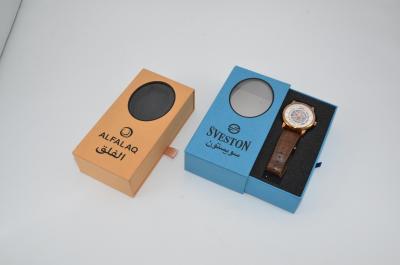 China Depends On Material And Customization Round Watch Packaging Boxes Unique Packaging Designs That Attract Retail Customers for sale