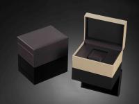 China Hinge Closuretype Watch Packaging Boxes Matte Finish Various Black Choices Providing and Elegant Packaging for Watch Displays for sale