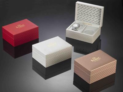 China Logo Printing Watch Packaging Boxes Customizable Quantity Per Order Featuring Single Or Multiple Slots Ideal For Secure Storage for sale