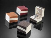 China Ribbon Tie Closuretype Watch Packaging Boxes Providing Custom Debossing Options Perfect for Watch Display and Protection for sale
