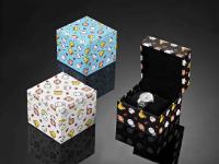 China Lightweight Watch Packaging Boxes with Ribbon Closuretype and Water-resistant Coating Providing Durable Secure Packaging for sale