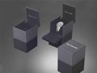 China Logo Printing Customization Options Watch Boxes Offering Suede Interior Material Perfect For Luxury Packaging Solutions for sale
