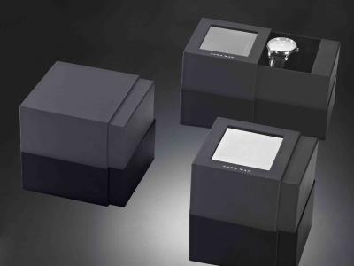 China Ecofriendly Recyclable Watch Packaging Boxes with Customization Options and Luxury Design for Timepiece Display for sale