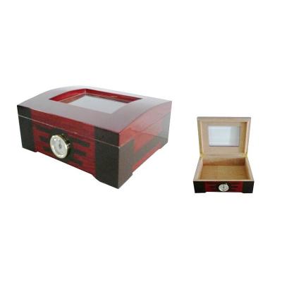 China Luxury Cigar Humidor Box OEM / ODM Cigar Box Packaging Holds Up To 20 Cigars for sale