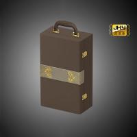 China Black Luxury Wine Packaging Box Logo Printing Wine Gift Boxes Foldable for sale