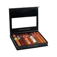 China Compact Cigar Packaging Box Lightweight Cigar Gift Box Black for sale
