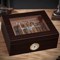 China Rigid Luxury Cigar Box Custom Cigar Case Box Durable 30X20X10cm for sale