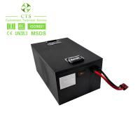China 3000 Cycles Lifepo4 Motorcycle Rechargeable 48 Volt 100Ah Battery For Ebike for sale