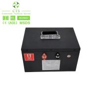 China 24V Lithium Battery 48Ah With ABS Case For Electric Bike Electric Scooter Battery for sale