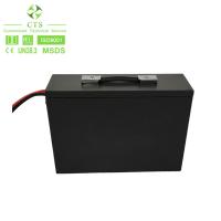 China 52V 35Ah 2000W Ebike Triangle Battery With Metal box for sale