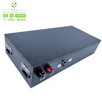 China Lifepo4 6000 Cycles 118v 100ah Lithium Battery For UPS / Factory Backup Power for sale